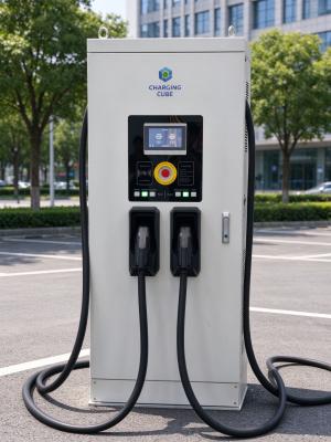 China Minor Snow 480kW Dual Gun Floor Standing DC Fast Charger Dynamic Load Balancing IP54 for sale