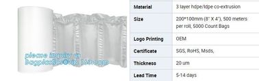 buy bubble dunnage pillow air bag, air cushion films for packaging, air filled pillow bag, air column bag, dunnage cushion a online manufacturer