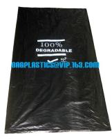 China 100% Biodegradable Compostable T-Shirt Grocery Shopping Bags 12x22 inch for Take Out and Dog Waste for sale
