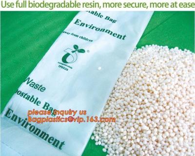 China wholesale biodegradable compostable plastic trash bag on roll, Eco friendly cornstarch compostable bags disposable bags for sale