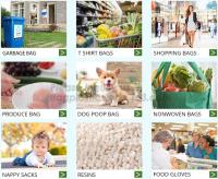 China 100% Biodegradable Compostable Shopping Bags BSCI Certified Factory Custom Size 20x30cm for sale