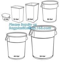 China Compostable Tie Top Caddy Liners 2.5mil Thickness Biodegradable T-Shirt Bags for sale