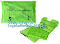China Compostable Biodegradable T-Shirt Shopping Bags 100% Eco Friendly Food Packaging 20x30cm for sale