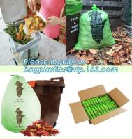 China Scented Compostable Garbage Bags PLA Biodegradable T-Shirt Shopping Bags 100% Compostable 13 Gallon for sale