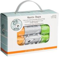 China Biodegradable PBAT Compostable Pet Waste Bags in Rolls 9x13 Inch Eco Friendly for sale