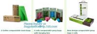 China corn starch plastic bag / compost bag thickness plastic bag, Biodegradable/ Compostable Packaging Bags for sale
