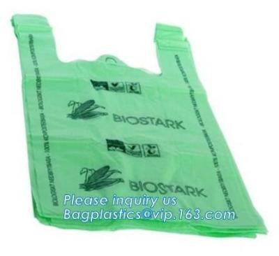 China Biodegradable Compostable Transparent Poly Flat Bags on Roll with Paper Core for Supermarket Food Waste Caddy Liner 10L for sale