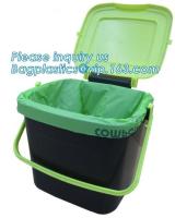 China Biodegradable Compostable T-Shirt Bags on Roll Custom Eco-Friendly EN13432 Certified 10L for sale