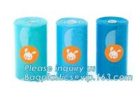 China 30 Count Compostable Dog Poop Bags Corn Starch Leak Proof Star Seal Biodegradable Waste Bags for sale