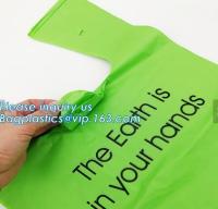 China Biodegradable T-Shirt Garbage Bag 100% Corn Starch Compostable Trash Bag 13 Gallon for sale