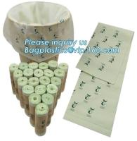 China 5L Compostable Caddy Bin Liners for Food Waste 150 Bags Cornstarch Biodegradable for sale