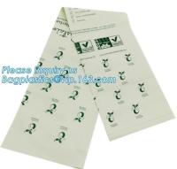 China 100% Compostable PLA T-Shirt Shopping Bags Eco Friendly Biodegradable Plastic Bags 30x40cm for sale