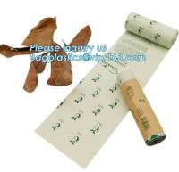 China 100% Compostable PLA T-Shirt Shopping Bags Eco Friendly Biodegradable Plastic Bags 30x40cm for sale