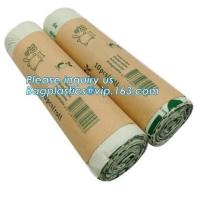 China 100% Compostable PLA T-Shirt Shopping Bags Eco Friendly Biodegradable Plastic Bags 30x40cm for sale