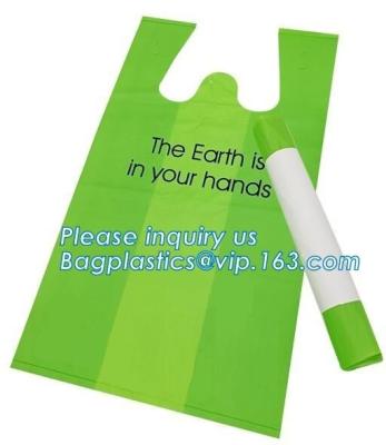 China 100% Biodegradable Compostable Diaper Waste Bags Unscented Anti-Microbial Corn Starch 10L for sale