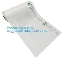 China 100% Compostable Star Seal Flat Bag on Roll for Food, Custom Printed Gusset Plastic Bag for sale