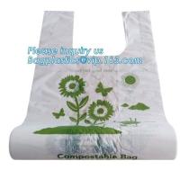 China 100% Compostable Star Seal Flat Bag on Roll for Food, Custom Printed Gusset Plastic Bag for sale