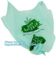 China 100% Biodegradable Compostable Kitchen Garbage Bags 13 Gallon Corn Starch Trash Bags for sale