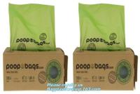 China Biodegradable Dog Poop Bags 9x13 Inch Compostable Waste Bags for Pet Owners Eco Friendly for sale