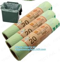 China EN13432 BPI Certified 100% Biodegradable Compostable Fruit Vegetable Bags Roll 8 Micron for sale