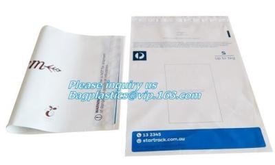 China Custom Biodegradable Poly Mailers Shipping Envelopes 100% Compostable Corn Starch Bags for sale