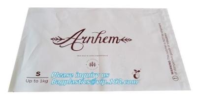 China Biodegradable Compostable Mailer Envelopes 100% Corn Starch Plastic Shipping Bags Waterproof Security Packaging for sale