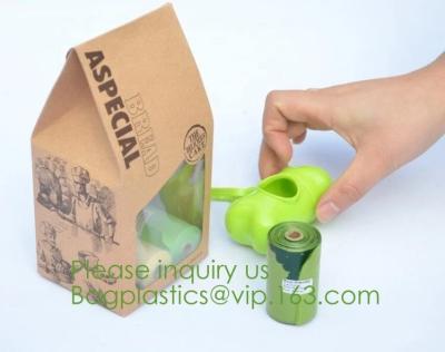 China EN13432 OK Compost Biodegradable Trash Bags Custom Size Corn Starch 100% Compostable for sale