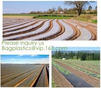 China EN13432 Certified 100% Compostable Biodegradable Agricultural Mulch Film Starch Based Plant Wrap 1m x 200m for sale