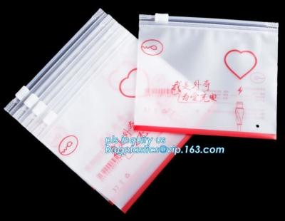 China PVC Transparent Cosmetic Bag with Slider Zipper Waterproof 8x6 Inch for Travel Toiletry for sale