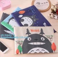 China PVC Zipper Document File Wallet Bag A4 Size Waterproof Office Stationery Organizer for sale