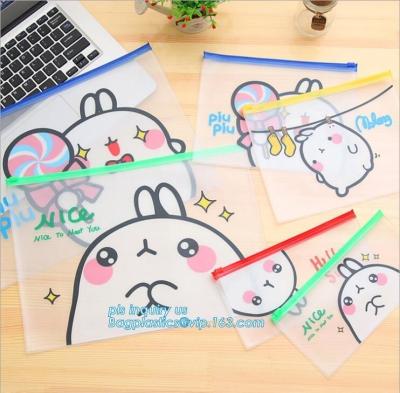 China Custom PVC Slider Zipper Bag 0.2mm Thick Clear Plastic Packaging for Electronics Makeup Tools for sale