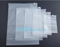 China Wholesale PE PP Double Slider Zipper File Pouch A4 Document Holder with Slider Lock 220x310mm for sale
