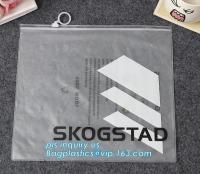 China Biodegradable EVA Slider Zipper Lock Bag with Eco-Friendly Plastic Puller 100pcs for sale