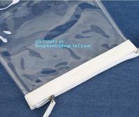 China Wholesale Transparent PE Zipper Packaging Bags with Slider Lock for Garment Suit Clothes 0.08mm Thick for sale