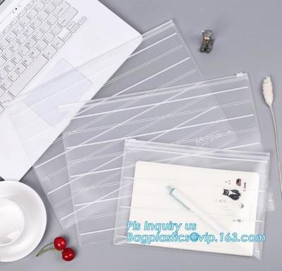China Custom PVC EVA Zipper Slider Pencil Pouch Bag for School Stationery Storage 20x10cm for sale