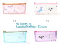China PVC Slider Zipper Bag A4 Size Stand Up Pouch with Slider Lock Non-Toxic 0.2mm Thick for sale