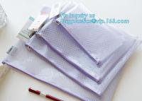 China A5 Plastic Mesh Zipper File Folder for Office Document Storage 13 Pocket for sale