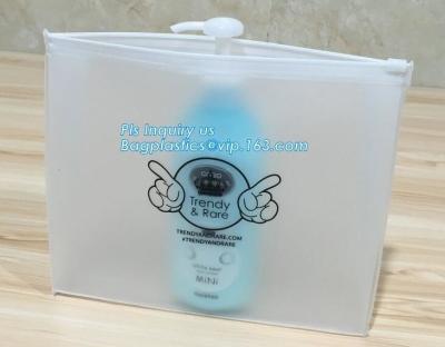 China Custom Clear Vinyl Slider Zipper Lock Bag Moistureproof Packaging 0.2mm Thick for sale