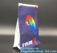 China Custom PVC Slider Zipper Lock Pouch 0.2mm Thick Transparent Document Bag for Packaging for sale