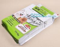 China Metallized Slider Zipper Bags with Strong Sealing Up to 430mm Width for Pet Food Packaging for sale
