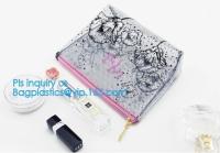 China Matte Frosted PVC Slider Zipper Bag Resealable Plastic Pouch with Zipper Lock Custom Size for sale