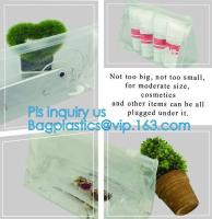 China Custom PVC Toiletry Bag with Zipper and Slider for Underwear Storage 5000 PCS MOQ for sale