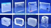 China Custom PVC Toiletry Bag with Zipper and Slider for Underwear Storage 5000 PCS MOQ for sale