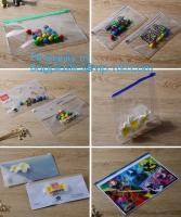 China Plastic Slider Zipper Garment Bag for Clothing Packaging Travel Toothbrush Toiletry Bag 5000 PCS MOQ for sale