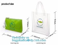 China Transparent PVC Zipper Bag Custom Self Sealing Plastic Packaging 0.2mm Thick for sale
