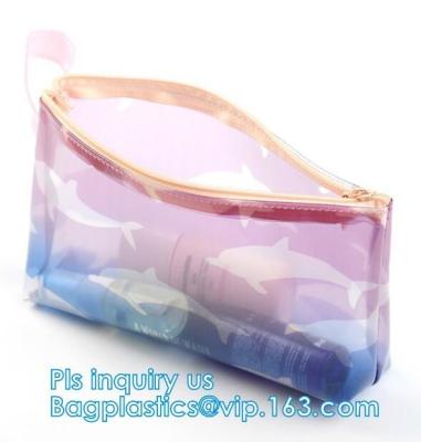 China Custom PVC Zipper Pouch Waterproof Bag 5000pcs MOQ for Cosmetic Pen Lingerie Packaging for sale