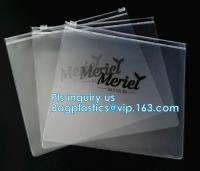 China Clear PVC Zipper Pouch Cosmetic Bag with Slider 10x15cm Custom Logo Plastic Packaging for sale