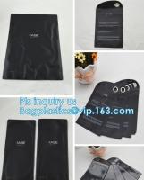 China Clear PVC Zipper Pouch Cosmetic Bag with Slider 10x15cm Custom Logo Plastic Packaging for sale