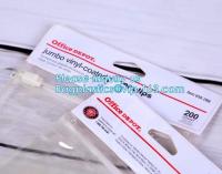 China Custom PVC Cosmetic Bags Transparent Zipper Pouch 0.2mm Thickness for Retail Packaging for sale