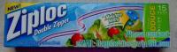 China Clear PVC Slider Zip Lock Bags 3 Mil LDPE Reclosable Storage Bags for Food Packaging for sale